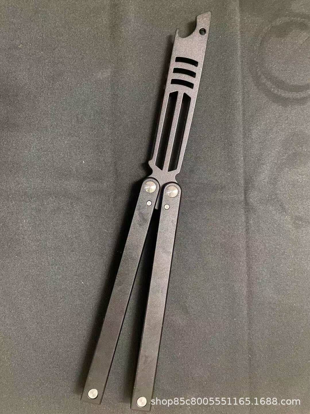 Нож для безопасной практики Yuppie Mako Shark, открывалка для бутылок, интегрированная ручка из алюминиевого сплава без лезвия