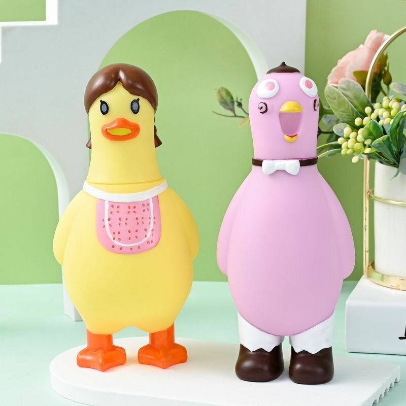 Новая кричащая интернет-знаменитость Бобо Курица Пищащая Утка Монстр Q Версия Животное Антистресс Креативная Игрушка для Звука Домашнего Животного