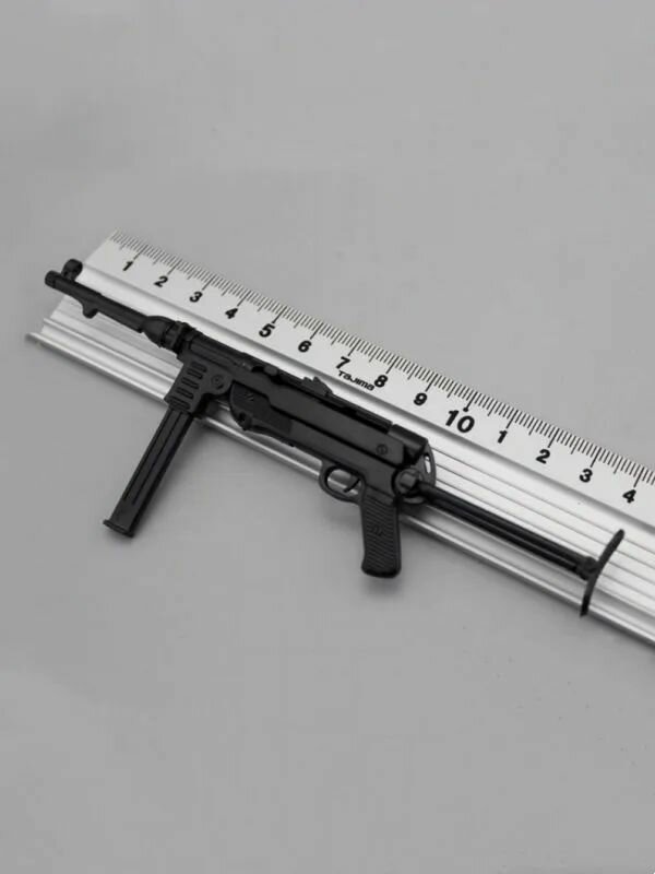 1/6 Конструктор пистолет-пулемета MP40 из пластика + детали для фигурки солдата военная коллекция, ручной трудсолдатика