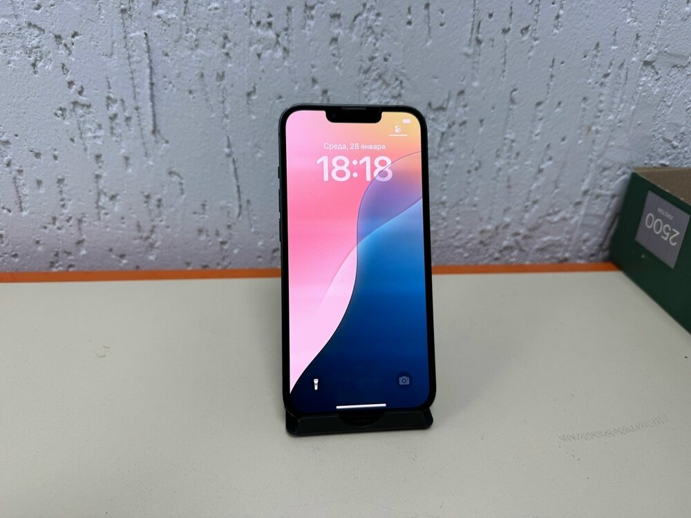 Смартфон Apple iPhone 13 128gb Midnight/Темная ночь (nano SIM + eSIM), без rustore, б/у, уценка