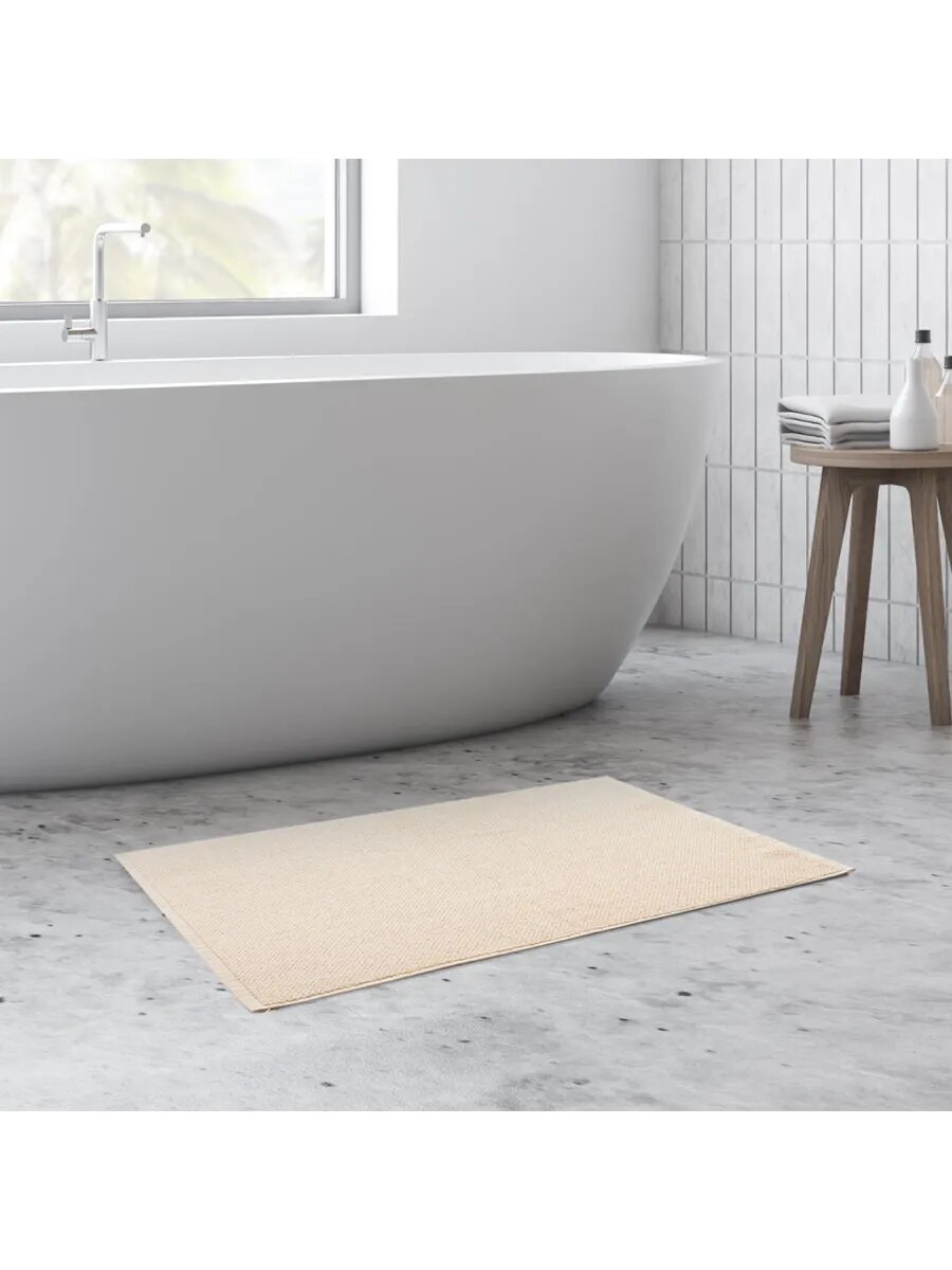 Коврик для туалета 50х70 см для ванны и дачи