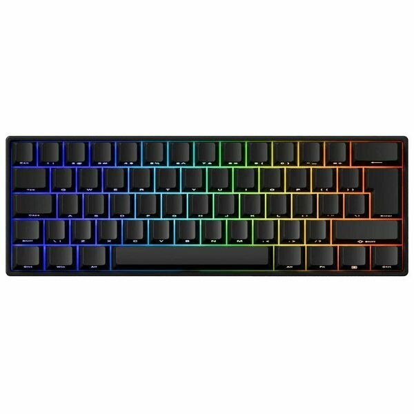 Akko MonsGeek FUN60 Magnetic Pro Glare Magnetic, черный, игровая проводная клавиатура