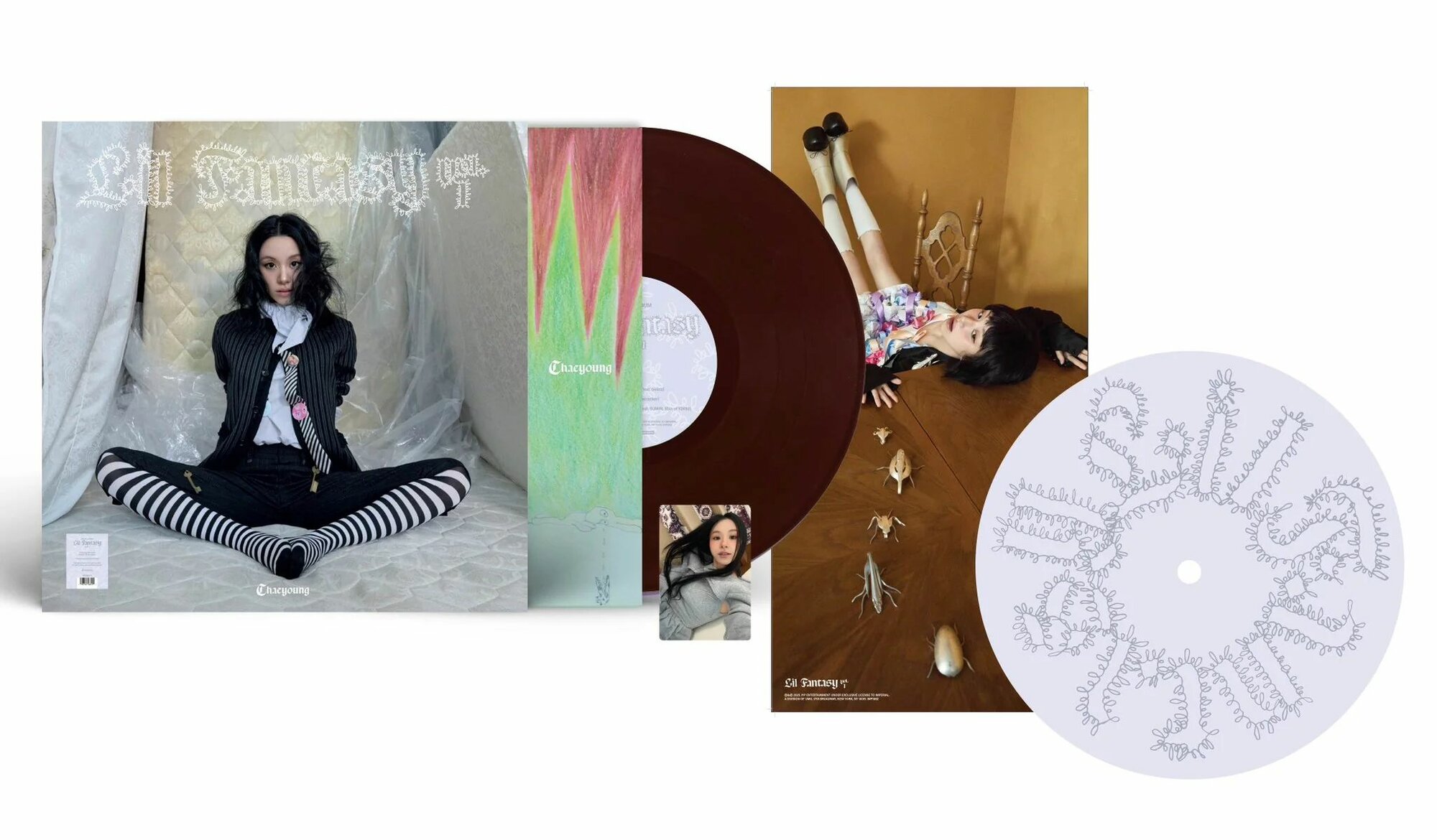 Chaeyoung (Twice) - Lil Fantasy Vol. 1 (2025)/Physical Exclusive - Косточка авокадо/Виниловая пластинка