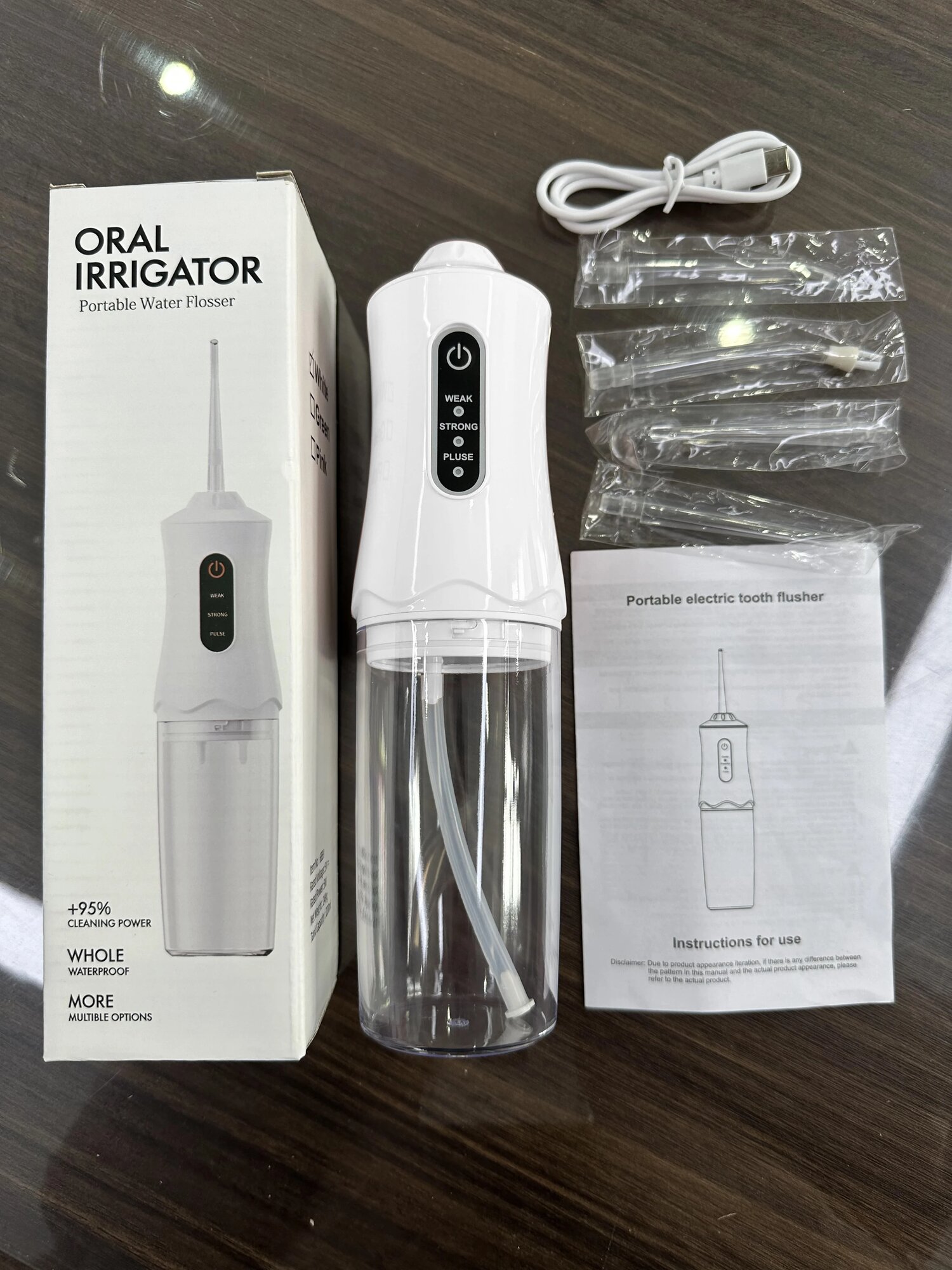 Портативный ирригатор Oral Irrigator White, ЕС