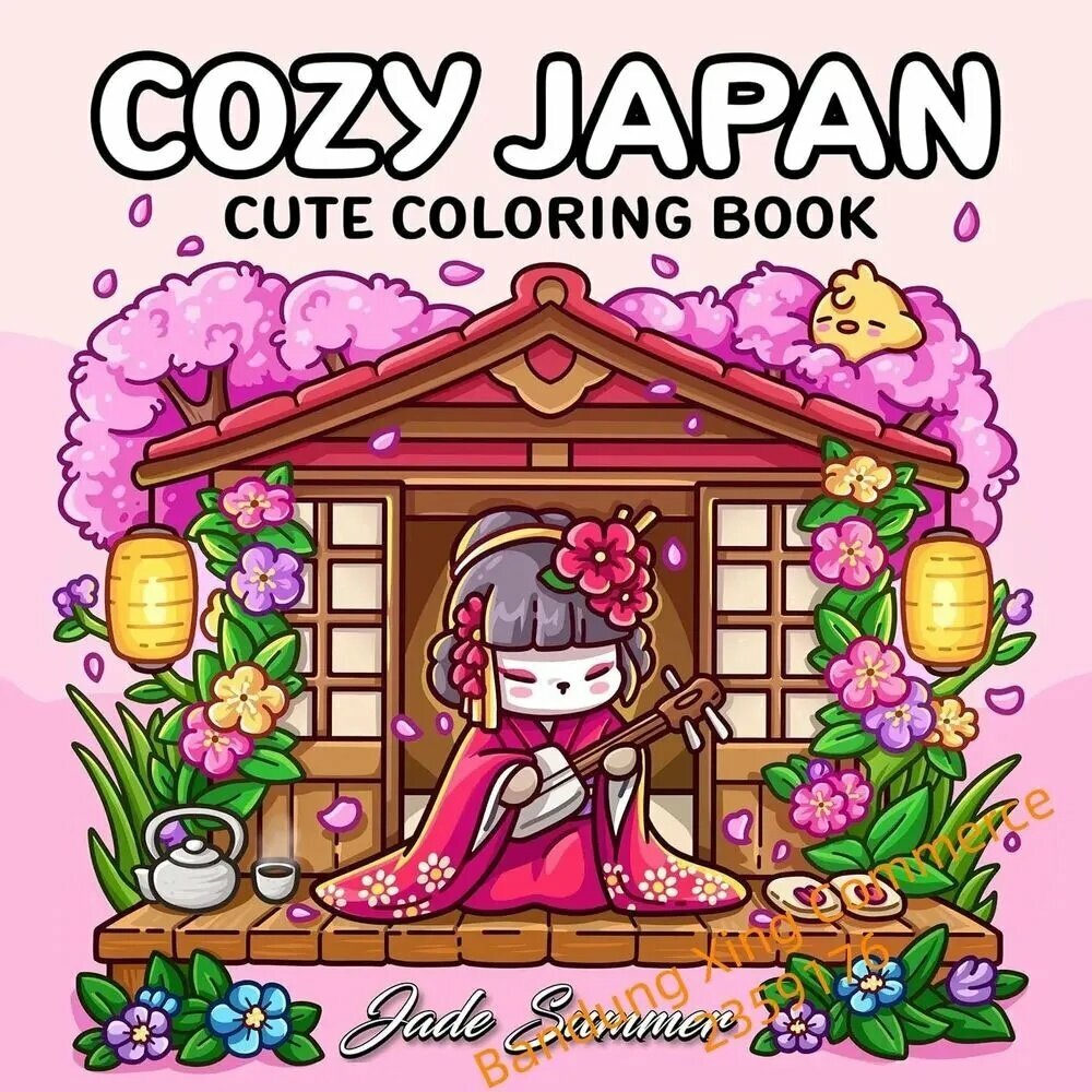 Раскраска антистресс для взрослых и подростков Coco Wyo -COZyJAPAN 75