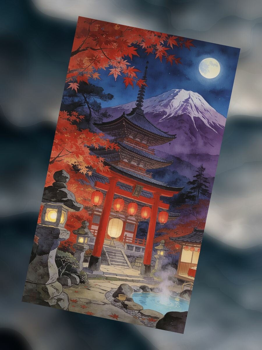 Постер "Япония", 29.7х42см, А3, глянцевый