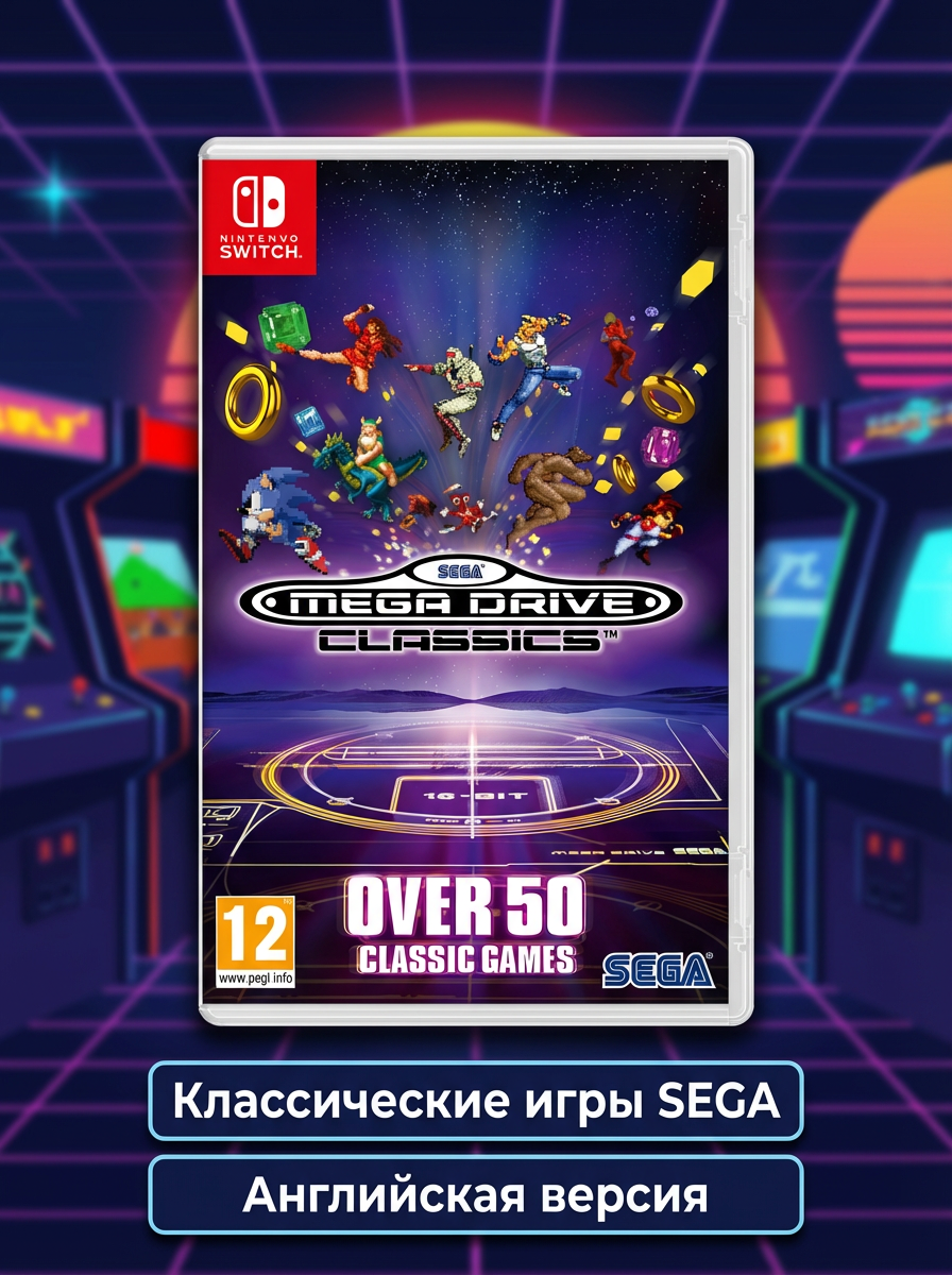 Игра SEGA Mega Drive Classics (Nintendo Switch, Английская версия)