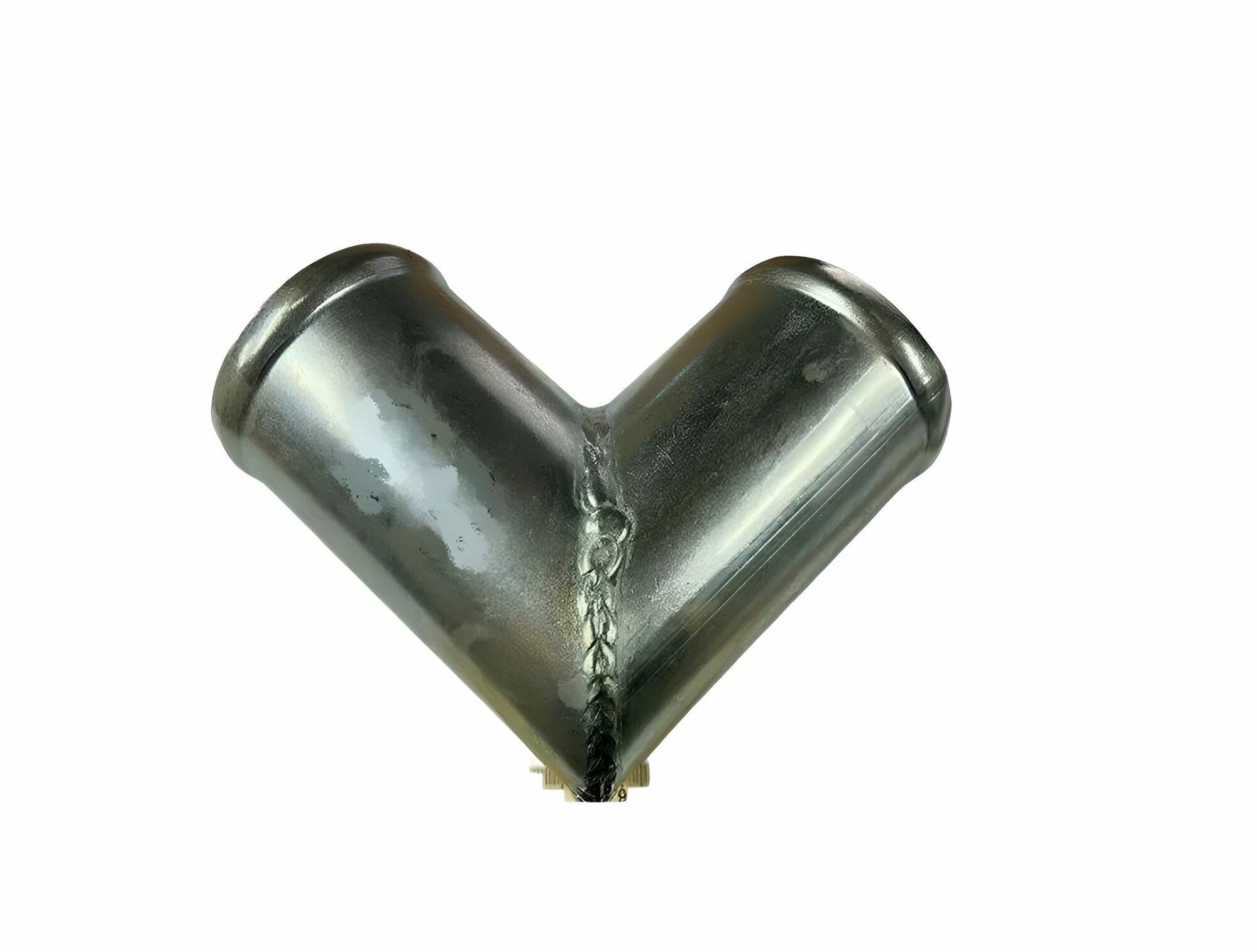 Уголок соединитель для шлангов 90 градусов D35х35 мм металл (1 шт.)