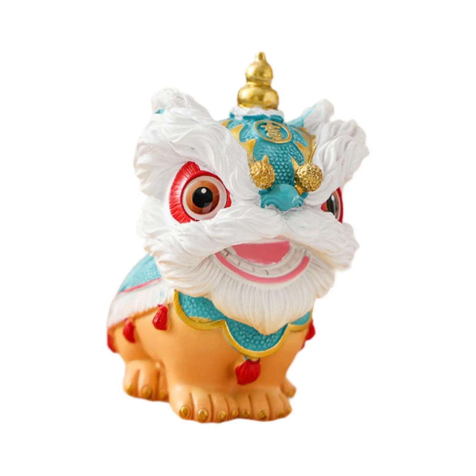 Статуэтка танцующего льва Serenable из резины