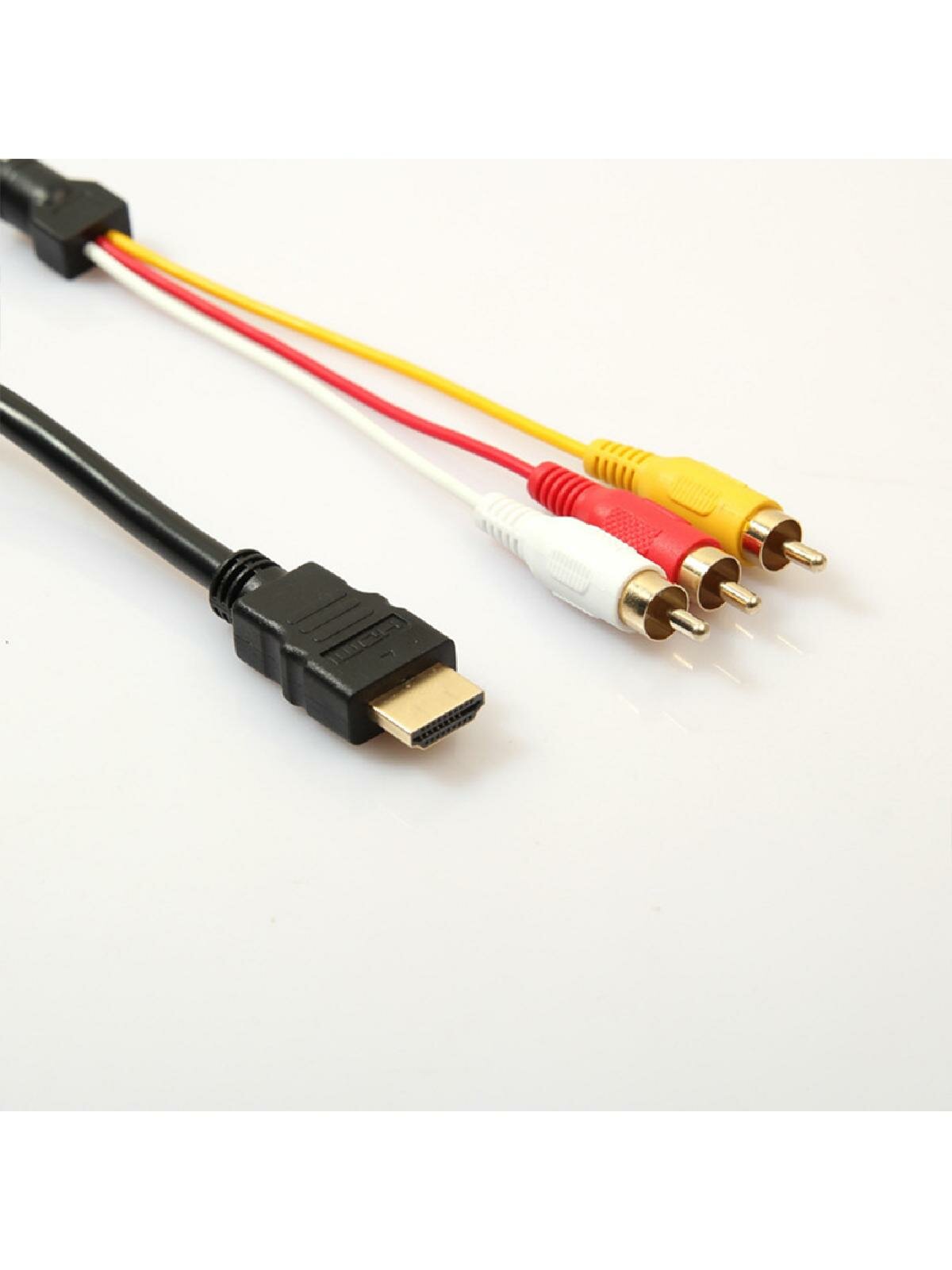 Аудио- и видеокабель HDMI- 3RCA — фото 1