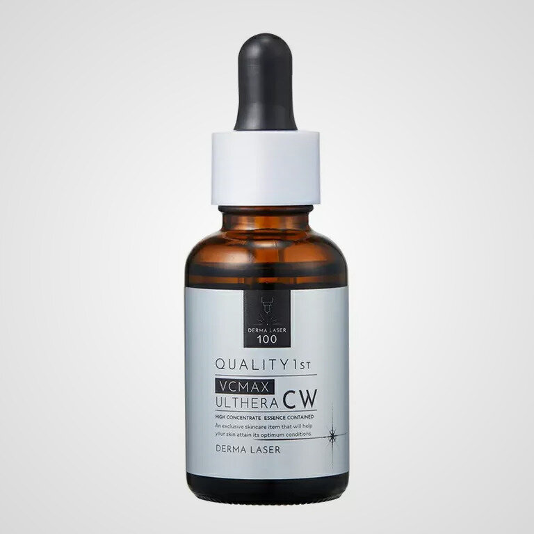 Сыворотка антивозрастная выравнивающая цвет кожи лица Ультера CW дерма лазер 30 мл QUALITY FIRST Derma Laser Ulthera CW Сыворотка 30 мл