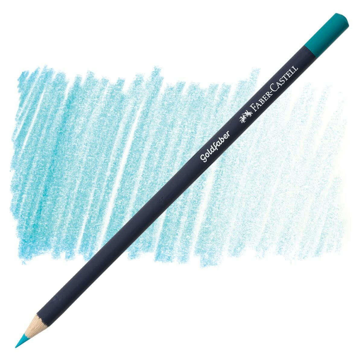 Карандаш художественный Faber-Castell "Goldfaber", цвет 154 светло-кобальтовый бирюзовый