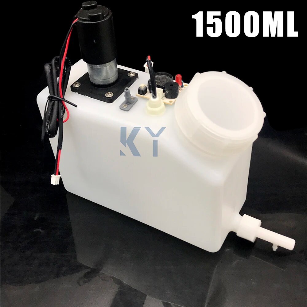 Белый резервуар для чернил 250 мл 500 мл с мешальным двигателем, воздушный фильтр для L1800 R1390, модификация DTF принтера с питанием и емкостью для чернил таймера