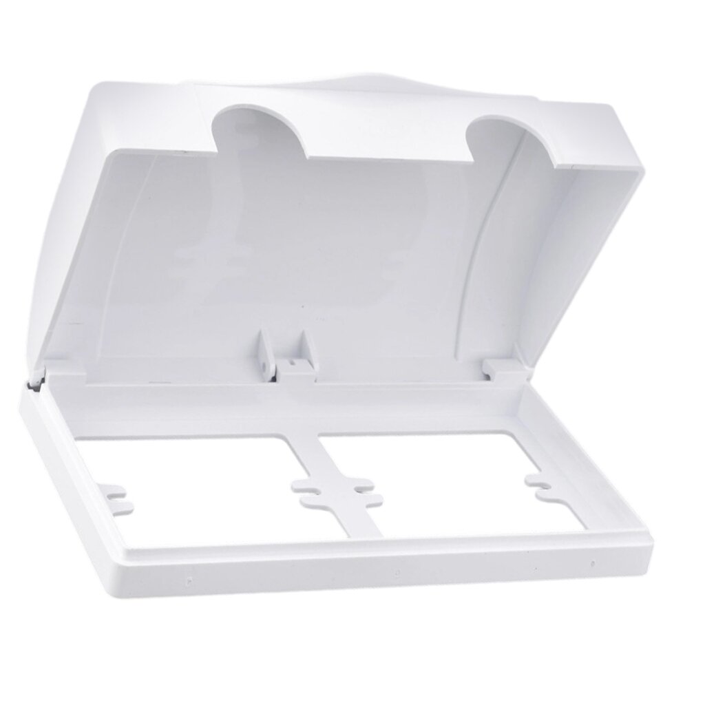 Наружная розетка 86-го типа, Водонепроницаемая коробка, Корпус для розеток на 2 группы, Пластиковая крышка электрической розетки, прочная пылезащитная коробка