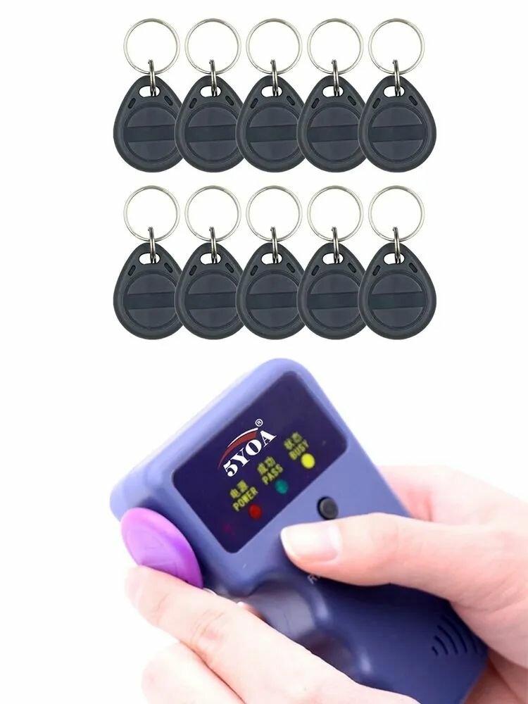 T5577 Бесконтактный клонирующий бейдж для карт, записываемый и перезаписываемый, дубликатор карт RFID 125 кГц