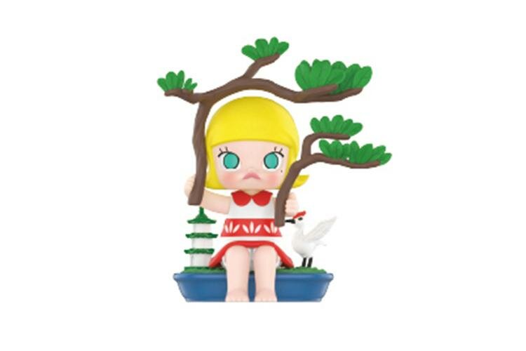 Коллекционная фигурка унисекс POP MART MOLLY День Отдыха, Confirmed-I Am A Tree (Open)