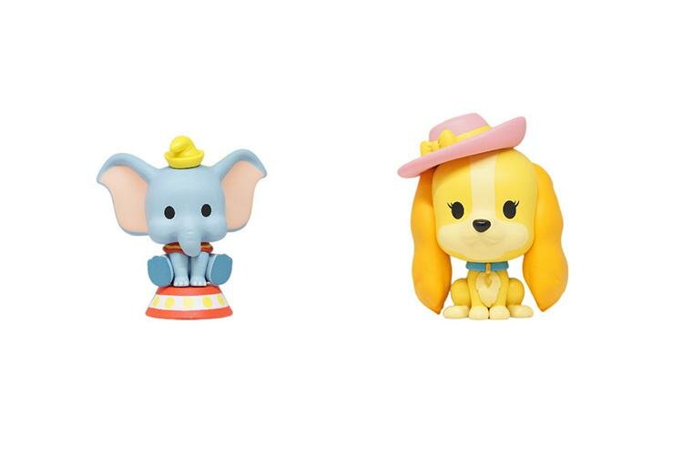 Фигурки унисекс POP MART Disney Animals Collection Surprise Box, Dumbo+Ladylike (Open)