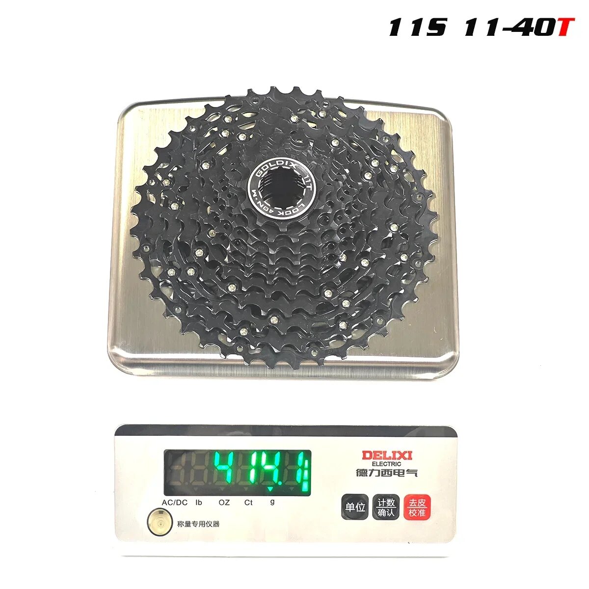 GOLDIX Ultralight MTB Cassette 9-13 Скоростей Черный 11 Speed 11T-40T