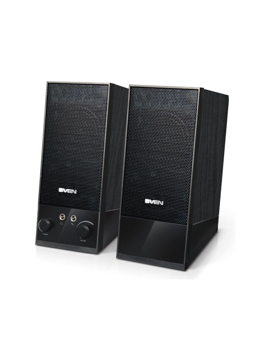 Акустическая система 2.0 SVEN SPS-604 black (4Вт, питание от USB) (SV-0120604BK)