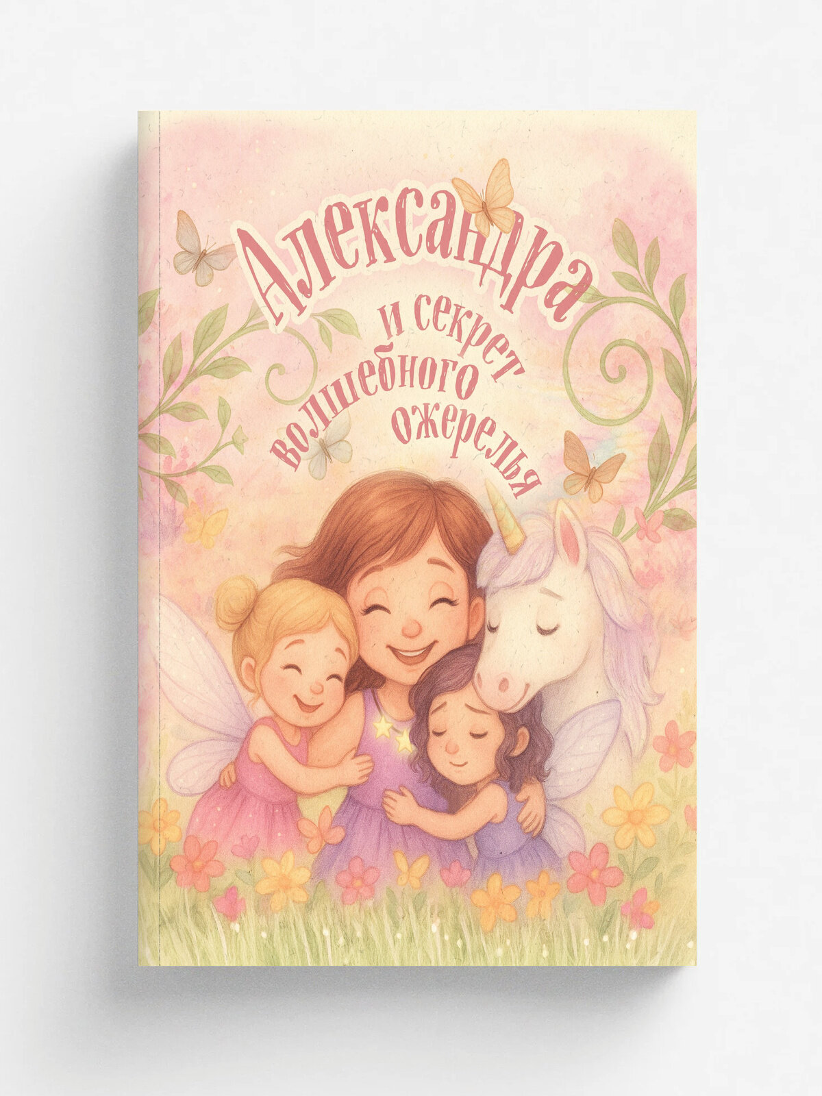 Александра и секрет волшебного ожерелья. Именная книга для девочек с заданиями