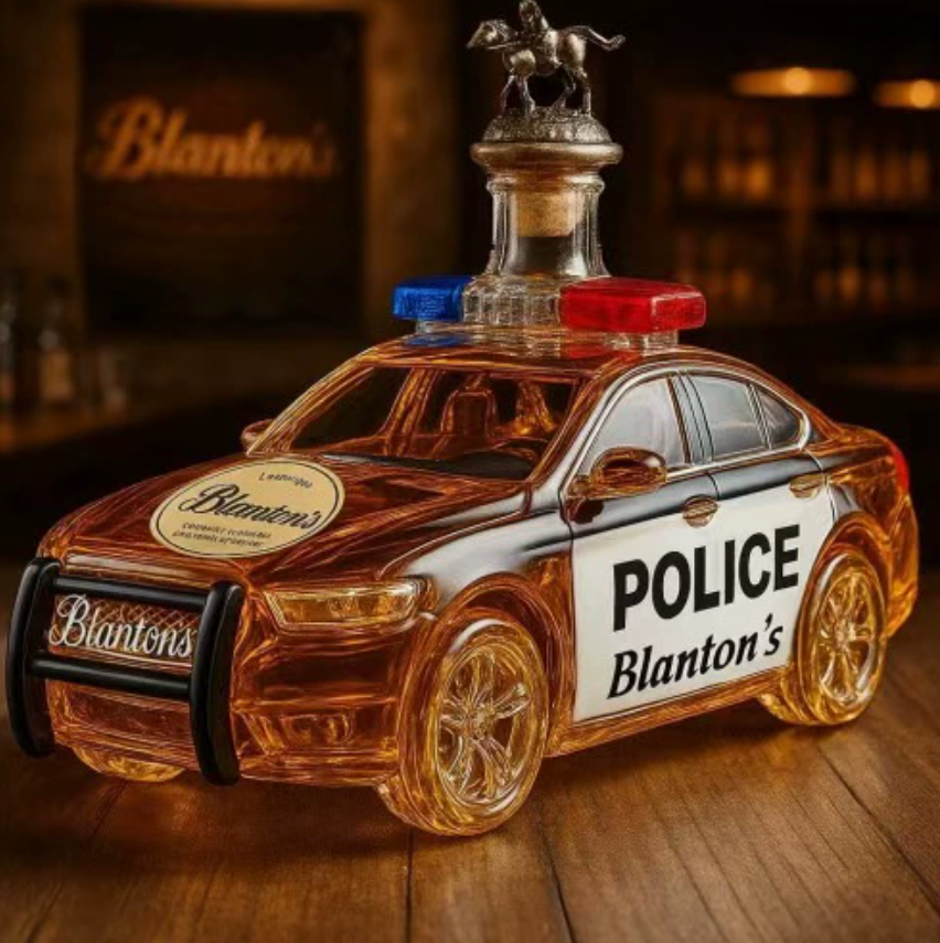 Jack Daniel's Стеклянные бутылки из-под виски, винные бутылки в форме автомобиля