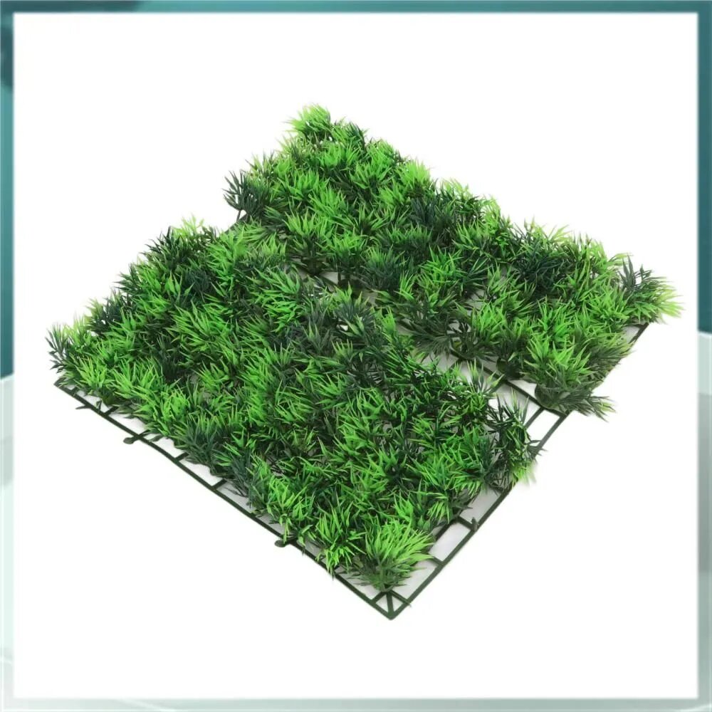 Искусственный травяной мат, Декор для аквариума, для аквариумов и черепашьих резервуаров