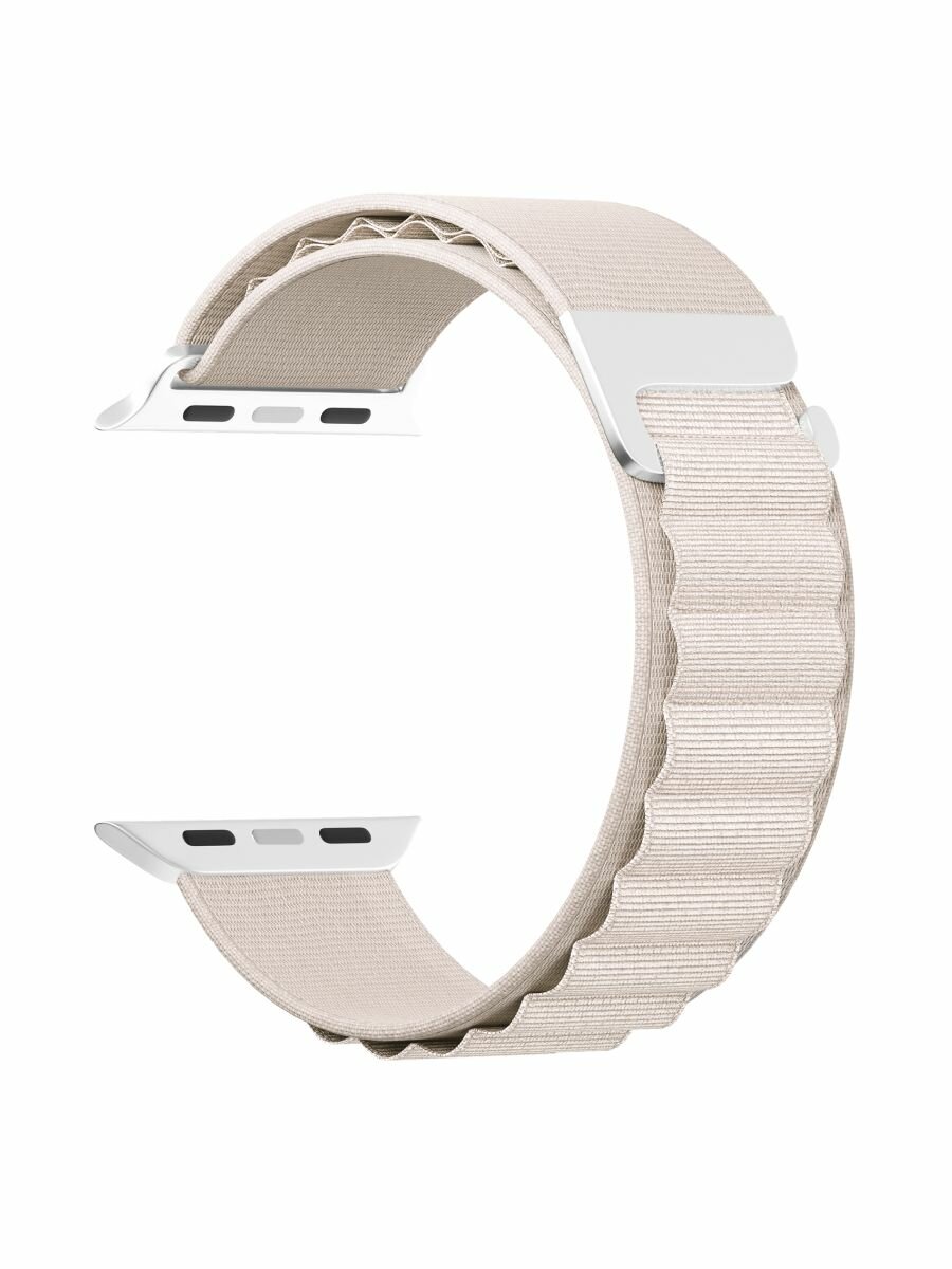 Нейлоновый ремешок Cursa для Apple Watch 40/41/42 мм Caweon DSN-23-38-IV Ivory
