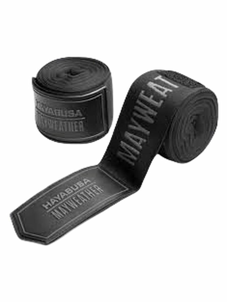 Hayabusa, Бинты боксерские Mayweather, цвет черный/серый