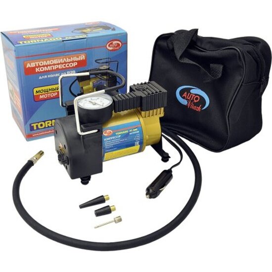 Автомобильный компрессор Autovirazh TORNADO AC580