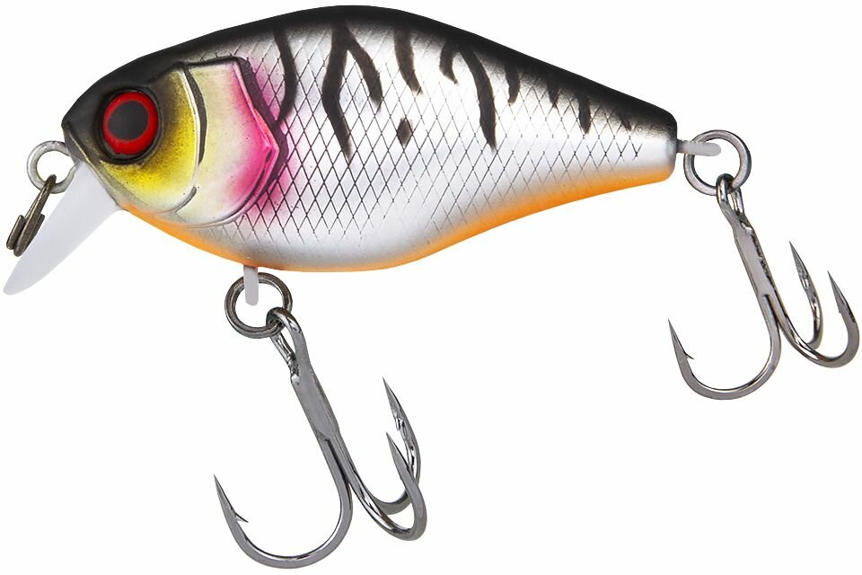 Воблер JACKALL CHUBBY 41F SILENT UV Mat Silver Tiger