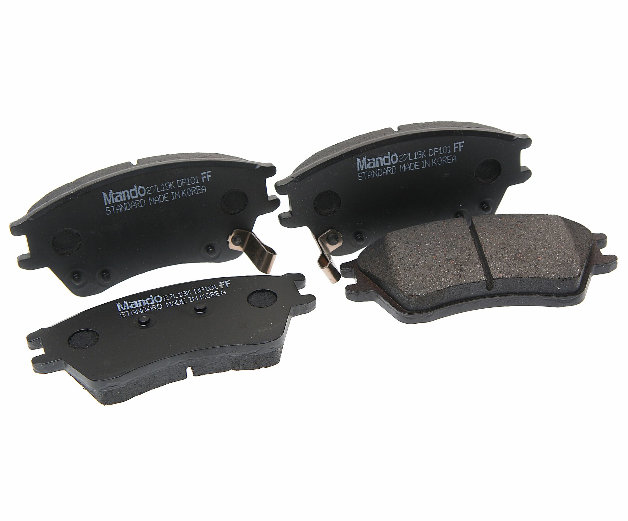 Колодки тормозные HYUNDAI Elantra (04-) передние (4шт.) MANDO