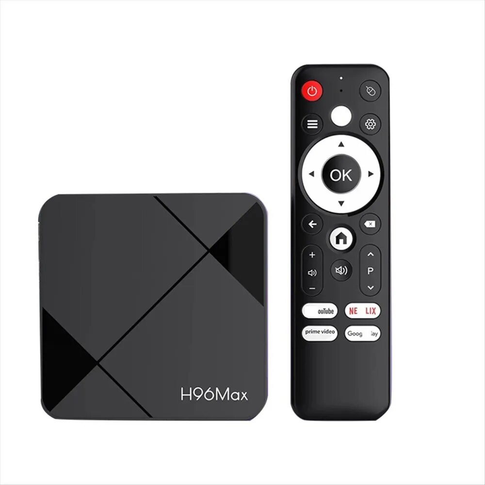 H96 MAX RK3518 Smart TV Box Android 14 ATV TV Box 4K@60fps Вилка ЕС