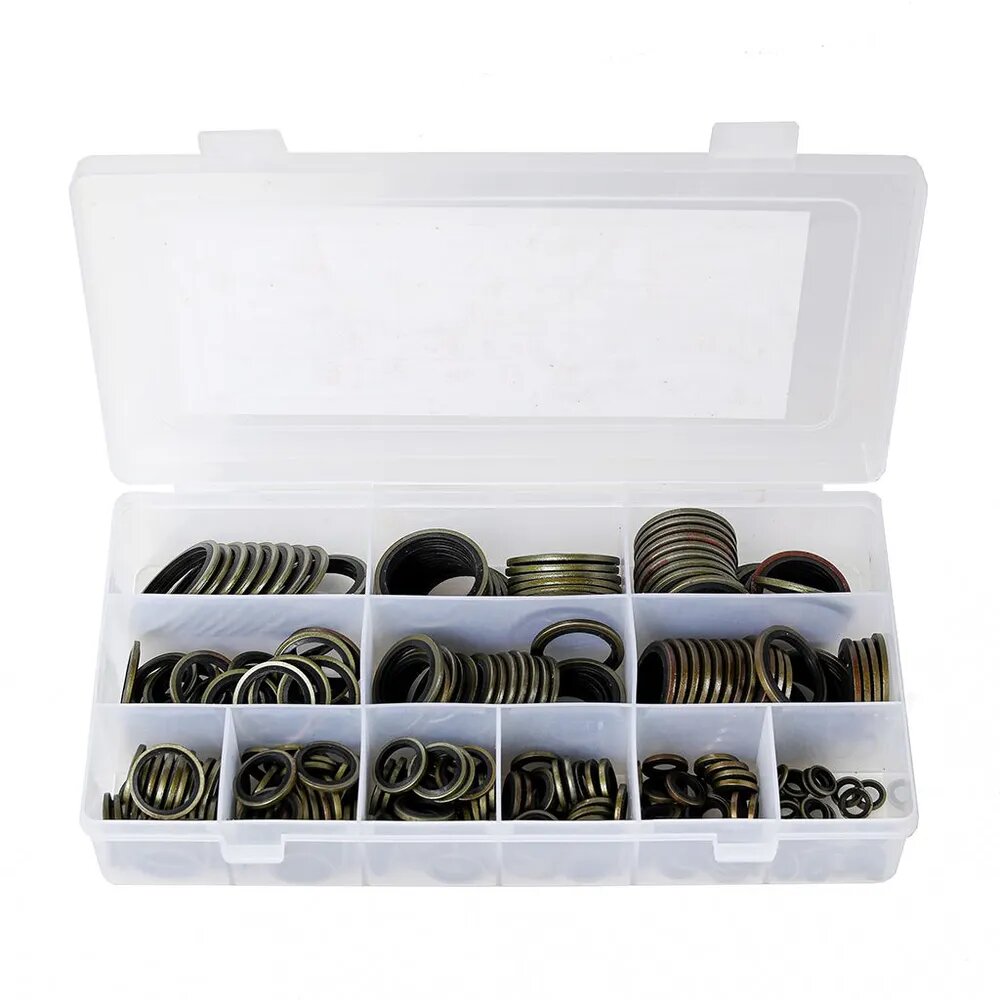 Наборы прорезиненный шайбы большой (245 шт)