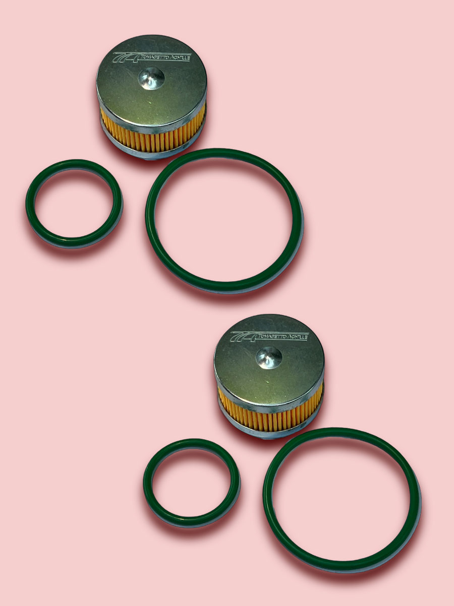 Фильтр газовый ГБО редуктора Tomasetto, Alaska, Nordic -AT-09, AT-07 CN (С кольцами 2 шт.)