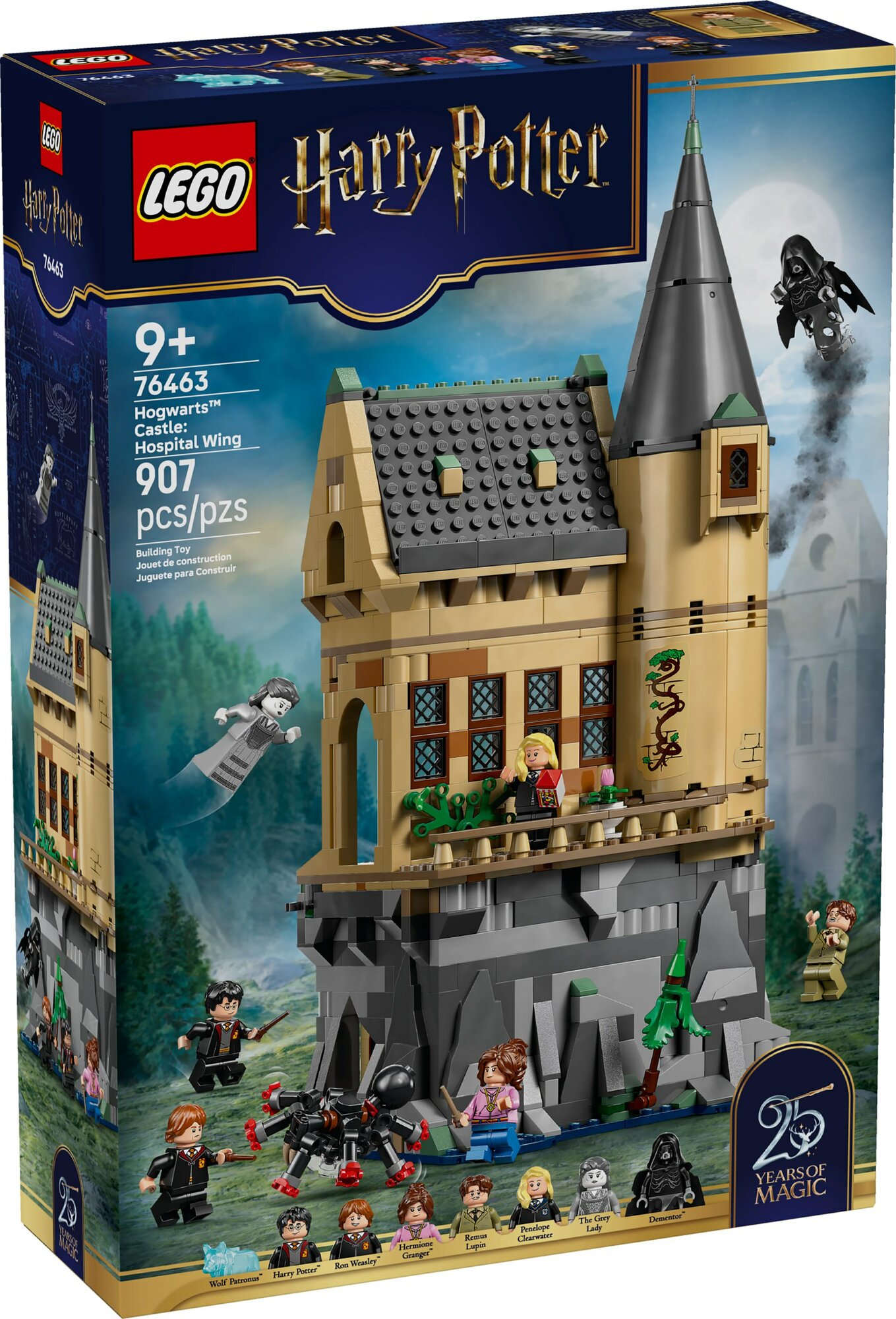 Конструктор LEGO Harry Potter 76463 Замок Хогвартс: крыло лазарета, 907 дет.