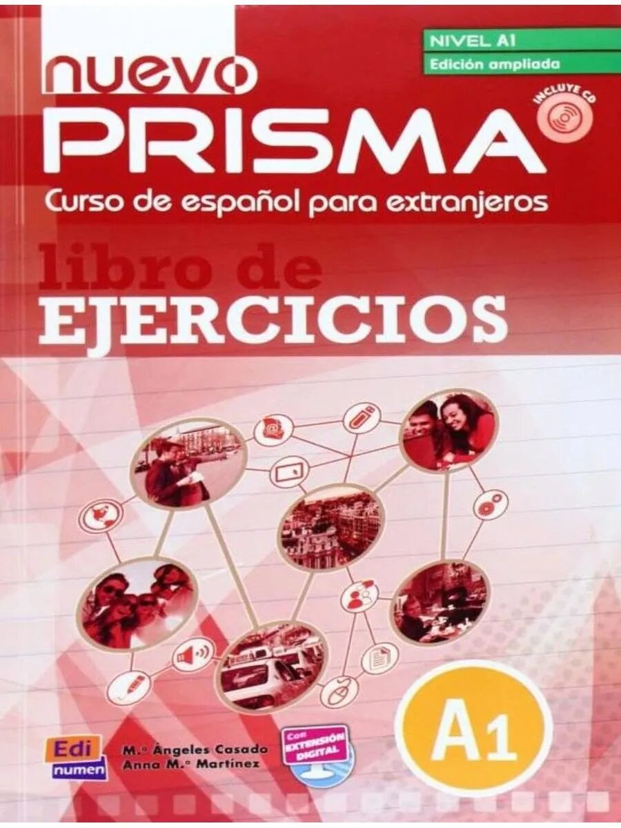 Nuevo Prisma A1 Libro de ejercicios Ampliada + Ext digital | Edicion ampliada.