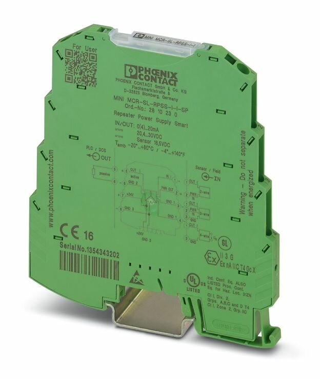 Разделитель питания Phoenix contact MINI MCR-SL-RPSS-I-I-SP арт. 2810230
