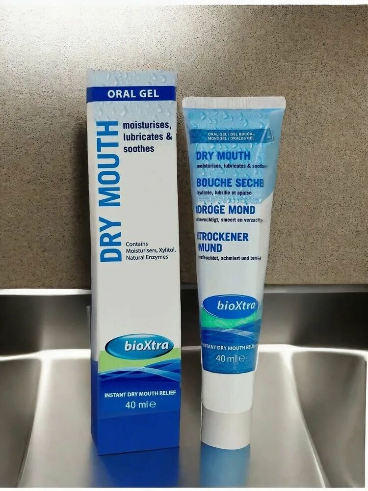 BioXtra гель для полости рта с ферментами уход за деснами и зубами увлажнение полости рта и свежесть дыхания