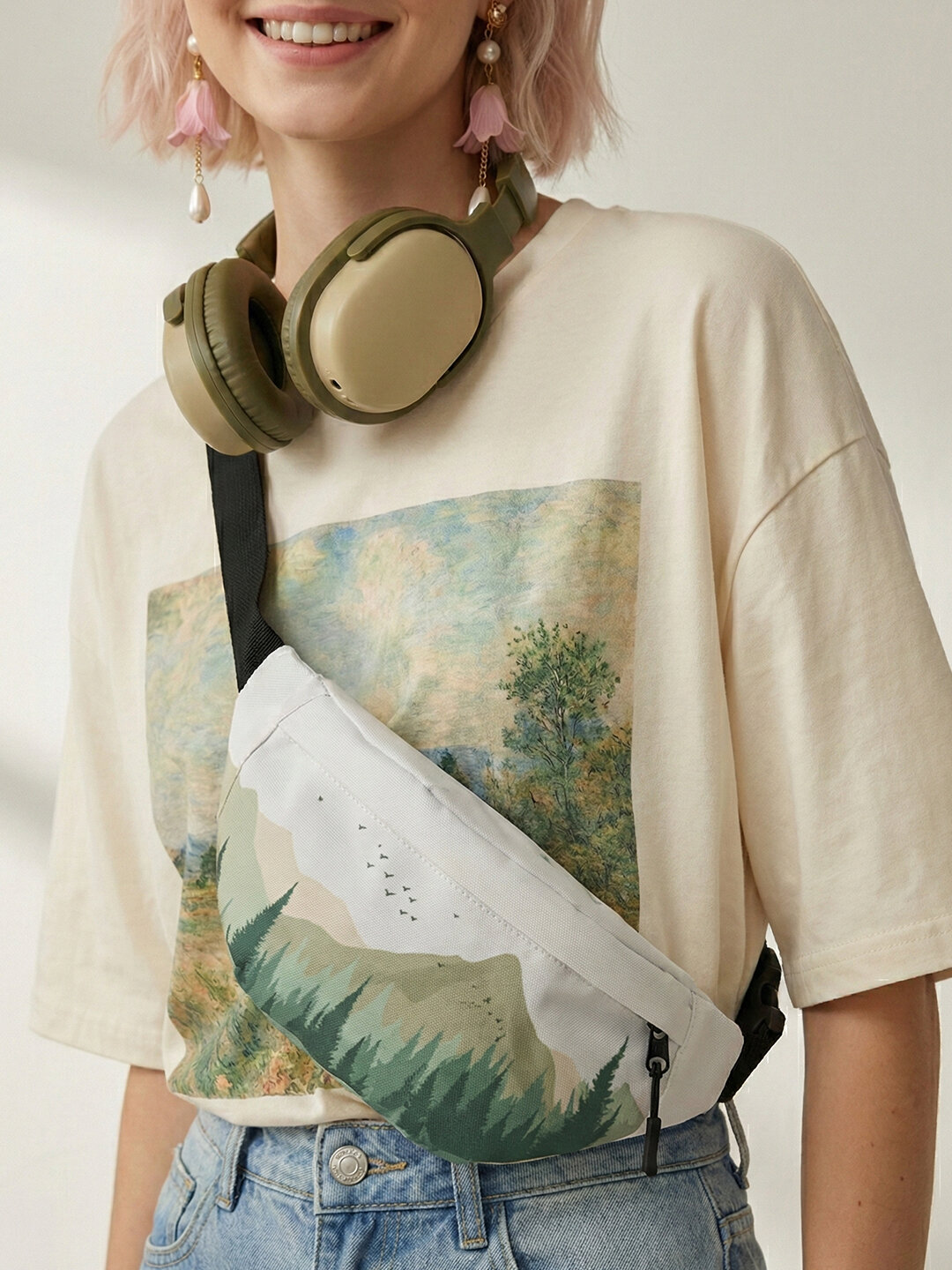 Сумка поясная