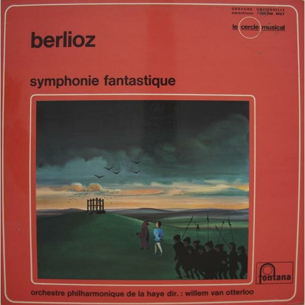 Винтажная виниловая пластинка BERLIOZ - SYMPHONIE FANTASTIQUE (ORCHESTRE PHILHARMONIQUE DE LA HAYE)