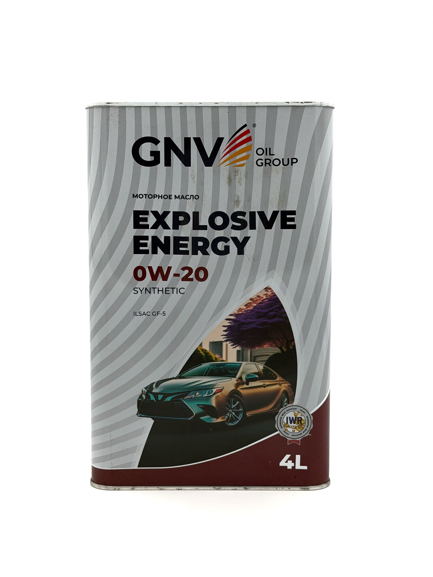 Масло моторное GNV Explosive Energy 0W-20,4 литра, GF-5, синтетическое