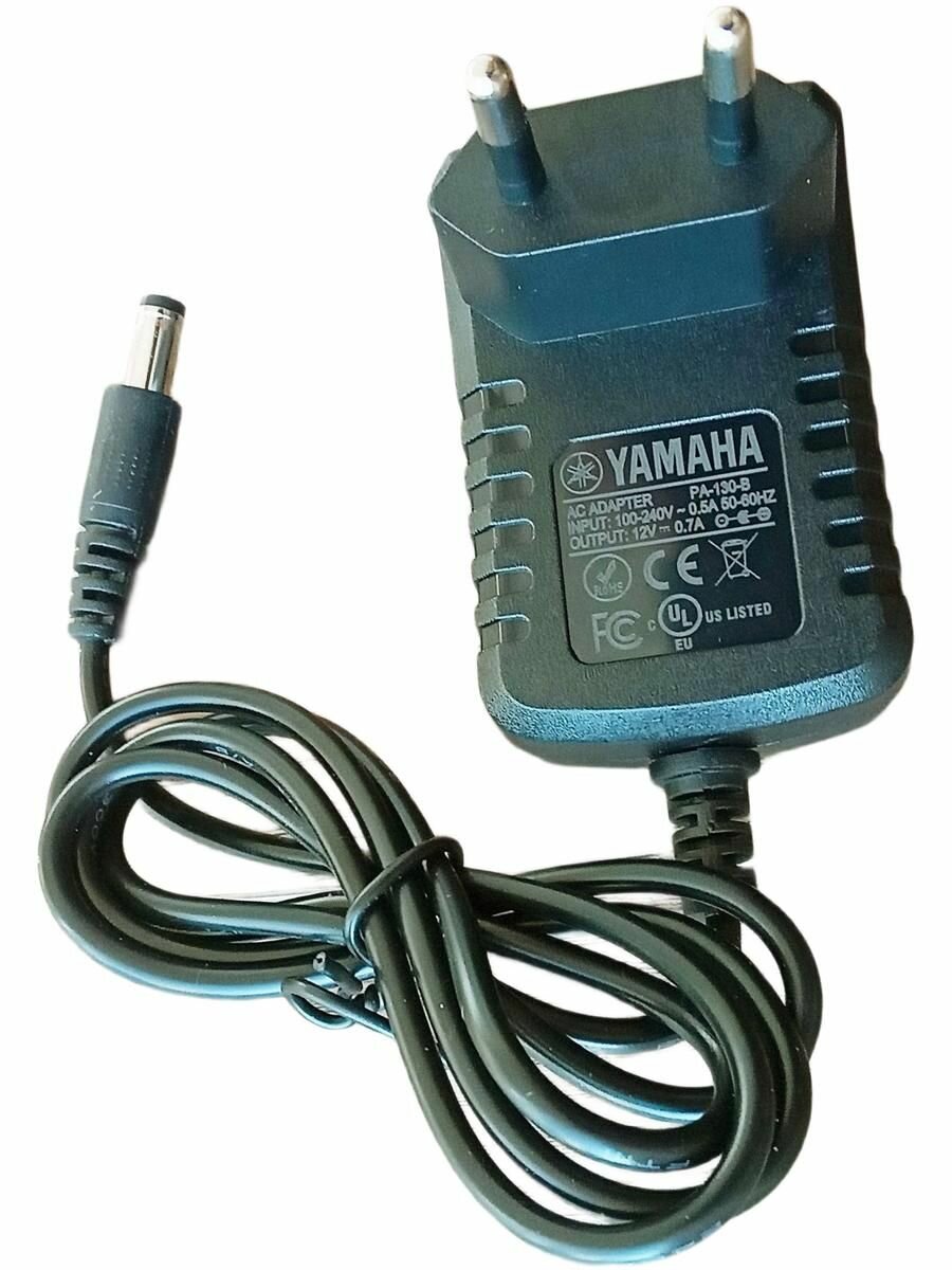 Блок питания Yamaha YPT-280 для синтезатора (адаптер Ямаха РА-130)