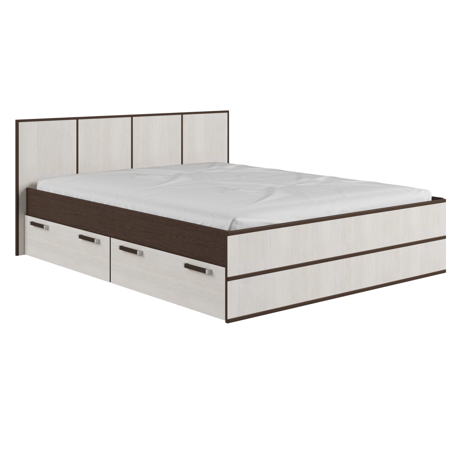 Кровать с ящиками Л1600 Лотос