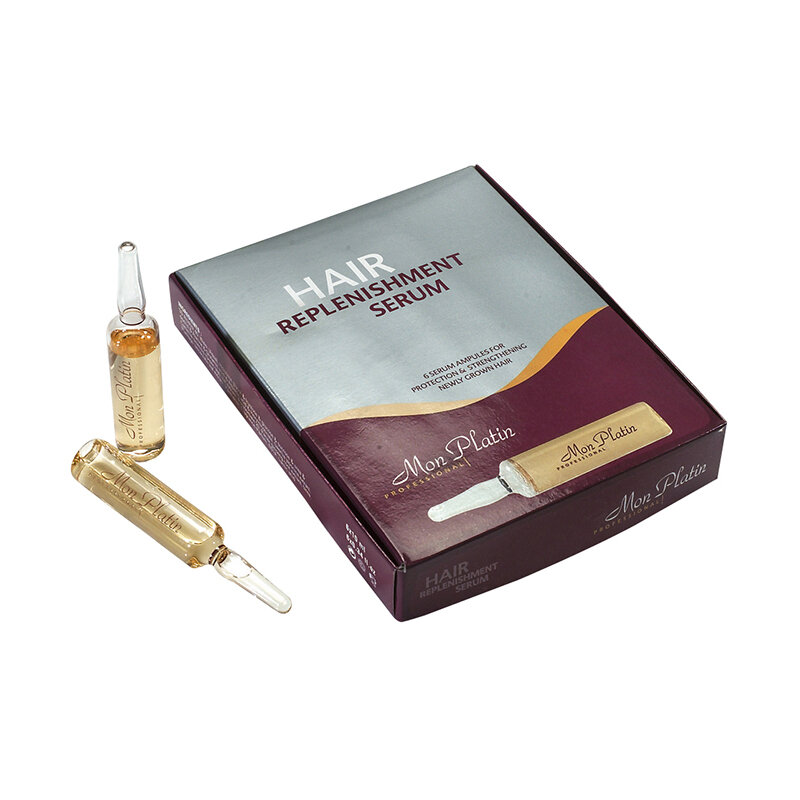 Ампулы для укрепления волос Mon Platin Professional Hair Strengthening & Replenishment Serum 10 мл x 6 шт
