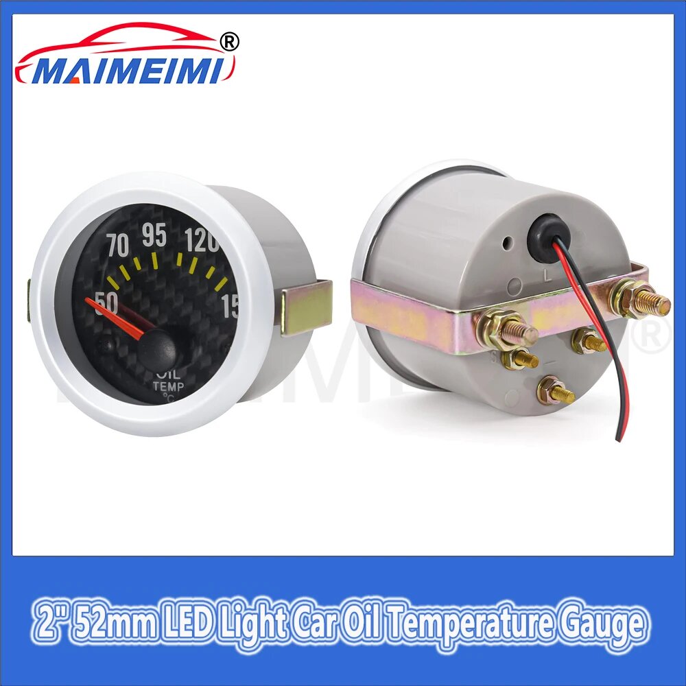 Датчик температуры автомобильного масла 50 ~ 150 градусов Цельсия для цилиндрического автомобиля 12 В 4/6/8 с датчиком температуры масла
