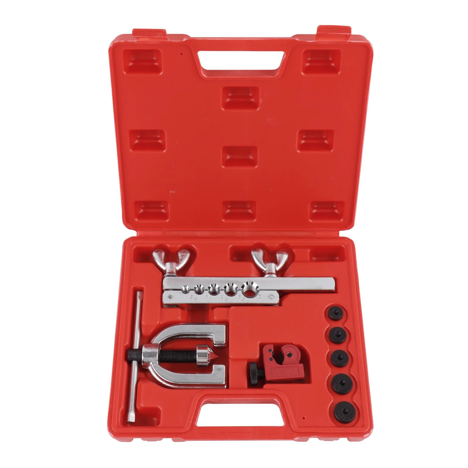 Набор Инструментов Для Ремонта Автомобилей: Труборез И Развертка Для Тормозных Шлангов, Медных И Алюминиевых Тормозных Трубок