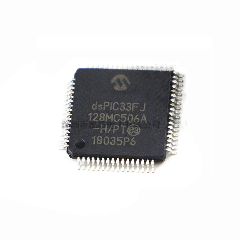 DSPIC33FJ128MC506A-I/PT, TQFP-64, микроконтроллер