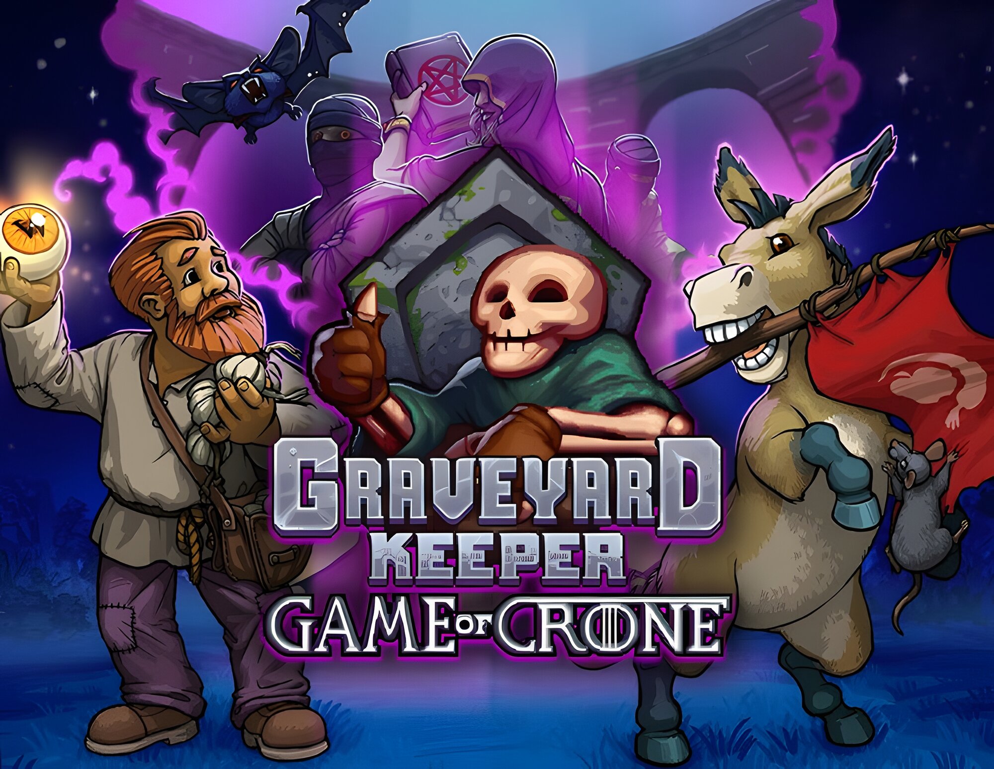 Graveyard Keeper - Game of Crone, tinyBuild Software, цифровая версия, Steam (Для платформы PC)