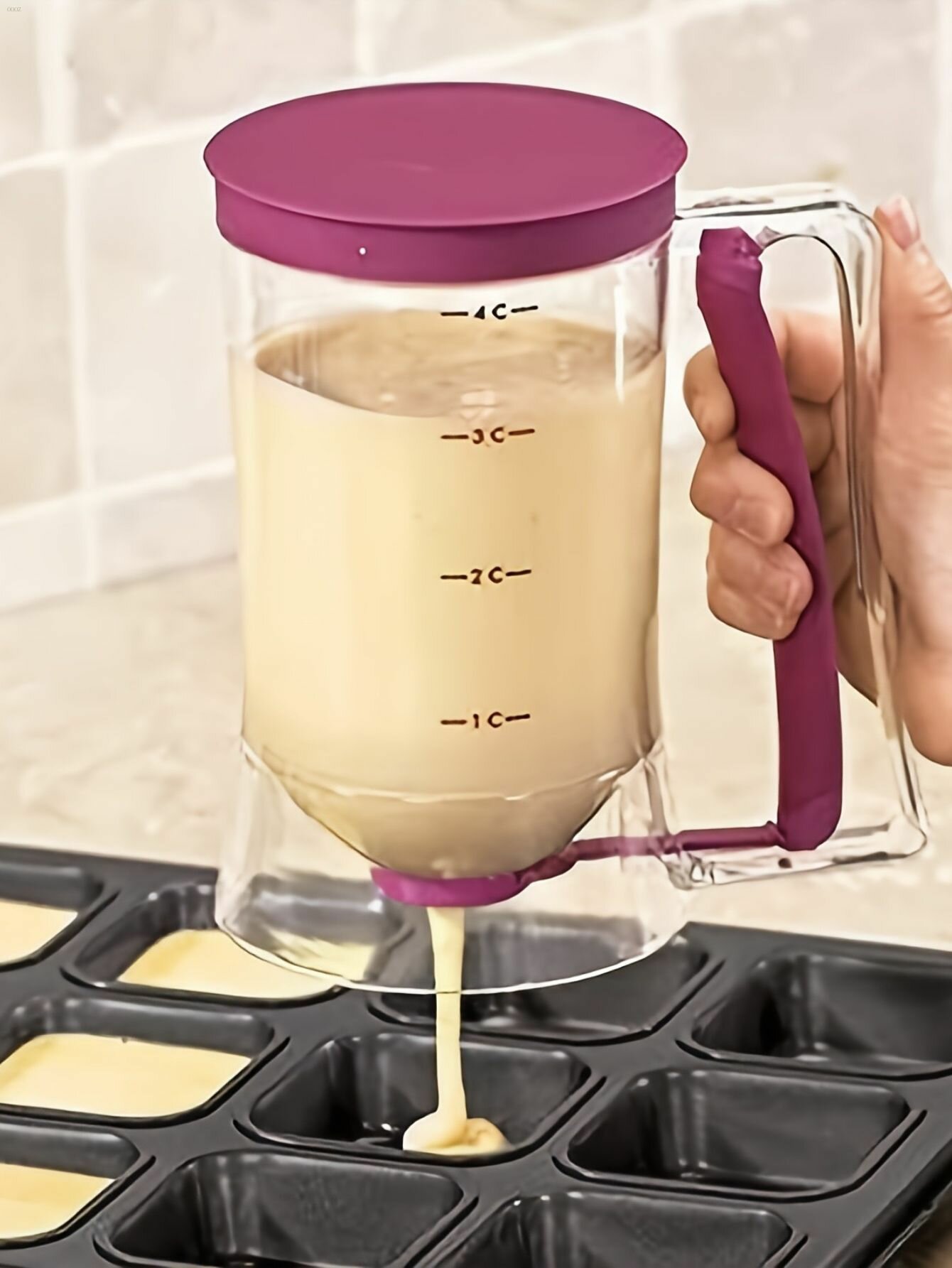 1 шт. Диспенсер для теста для блинов и кексов