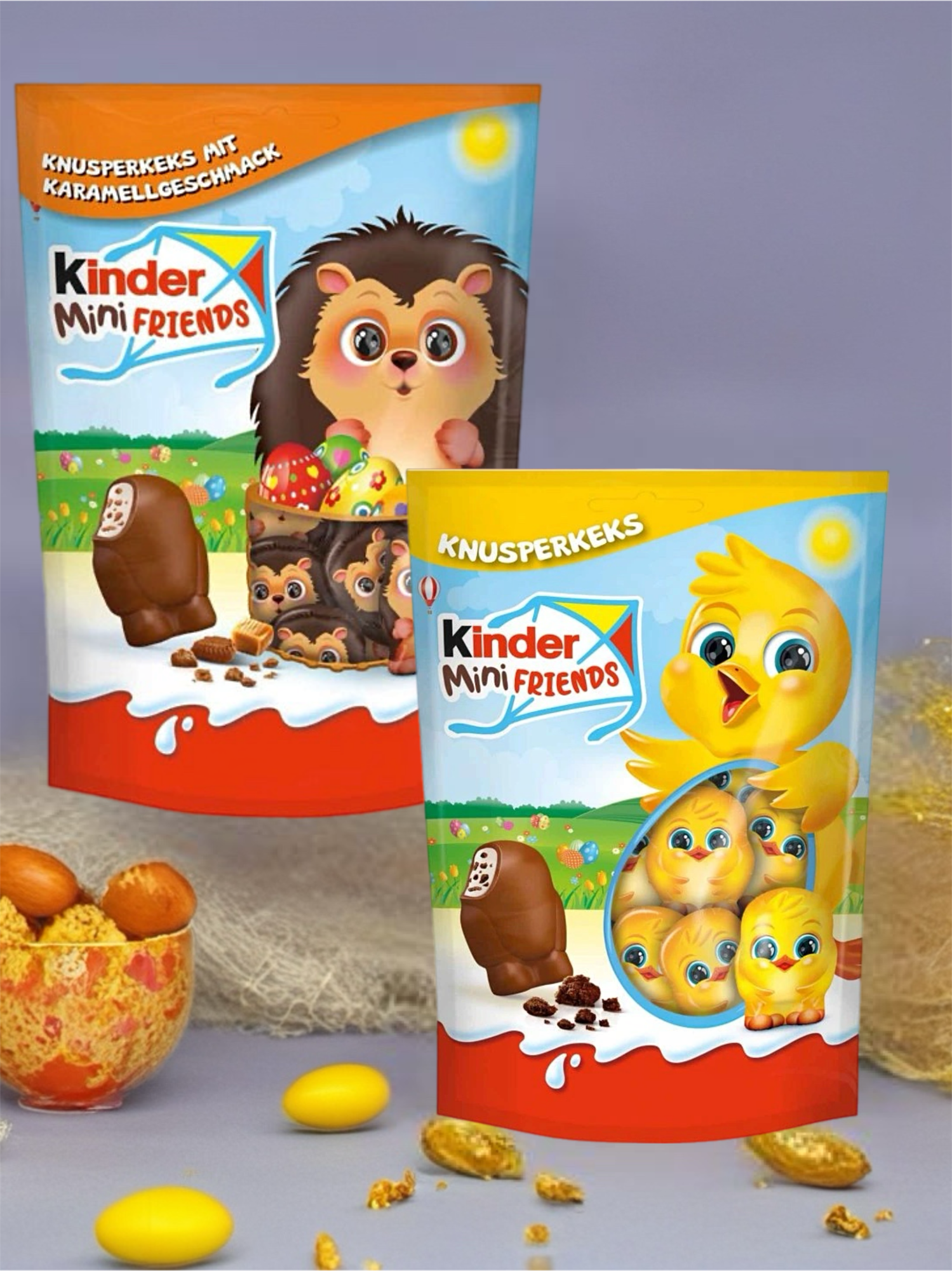 Набор Kinder Mini Friends Киндер Шоколадные Конфеты Друзья, 122г (Германия)